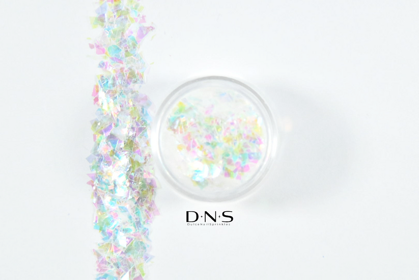 Sugar flake sprinkles – Dulce Nail Sprinkles
