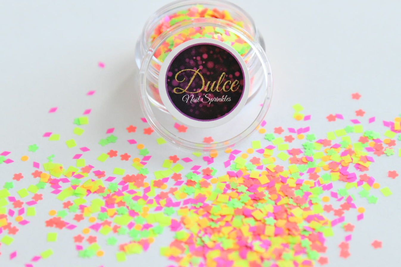Crazy Neon Sprinkles – Dulce Nail Sprinkles